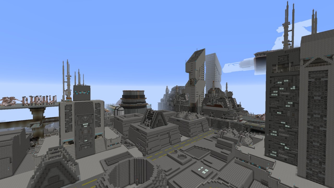 Fondor, age: Clone Wars (Star Wars planet) Minecraft Map