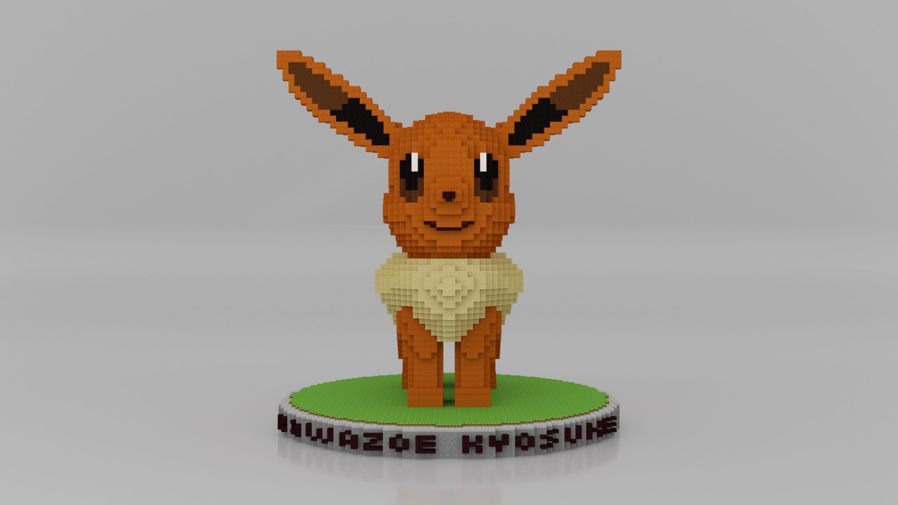 Pikachu & Eevee Pokemon Minecraft Map