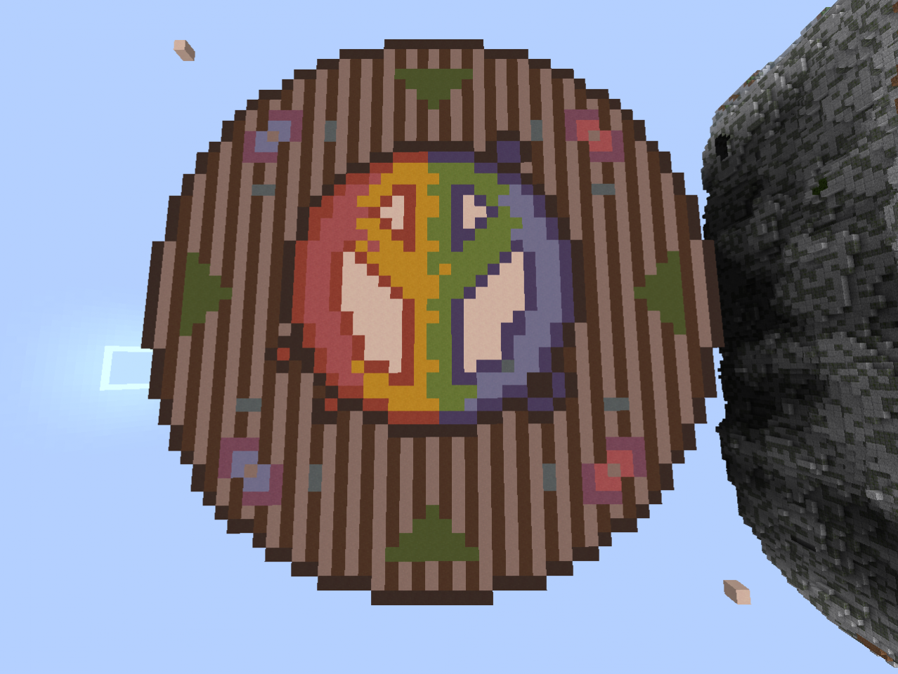 Shape pixel (initial) Minecraft Map