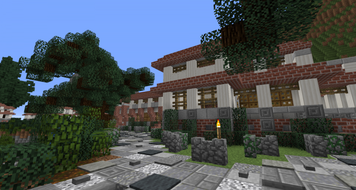 Capital City for a Quests Project Minecraft Map