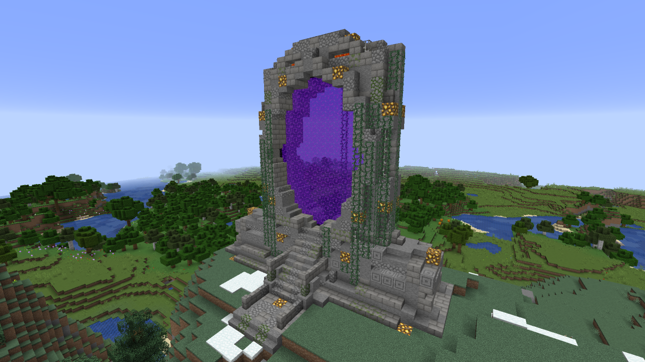 Nether Portal Minecraft Map