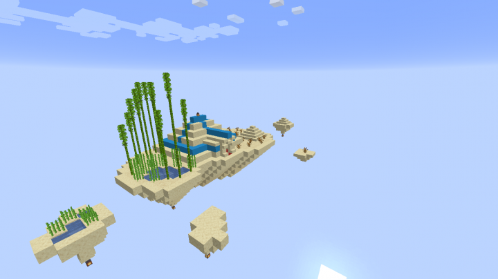sky world Minecraft Map