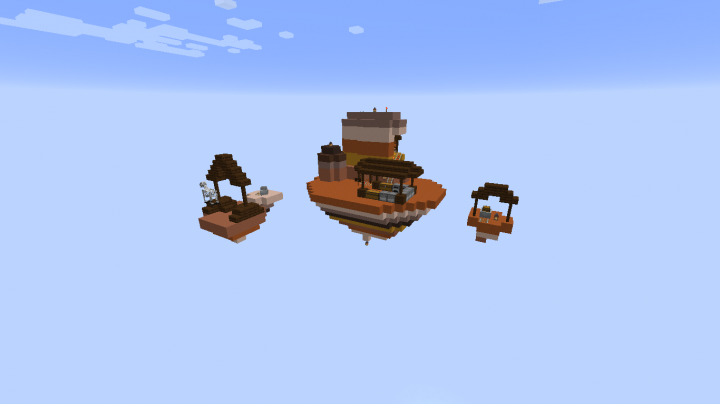 sky world Minecraft Map