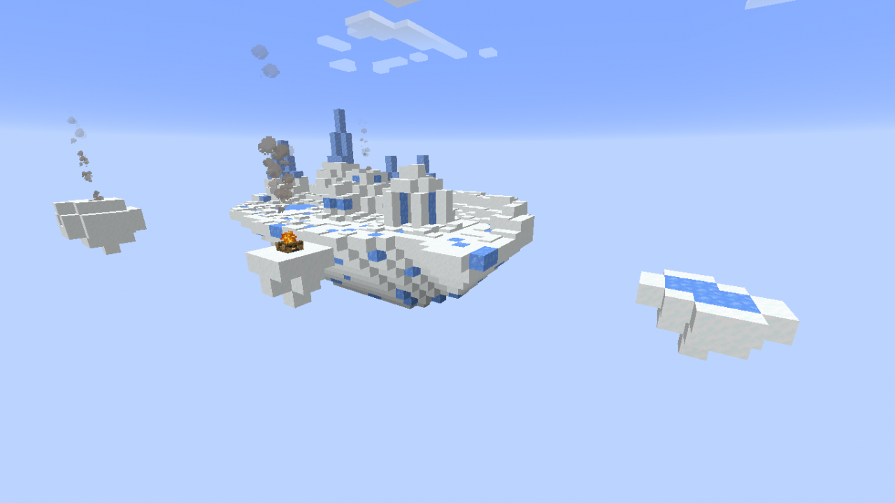 sky world Minecraft Map