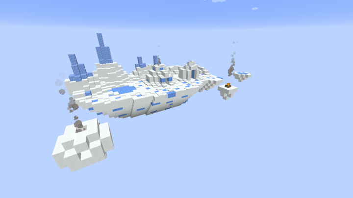 sky world Minecraft Map