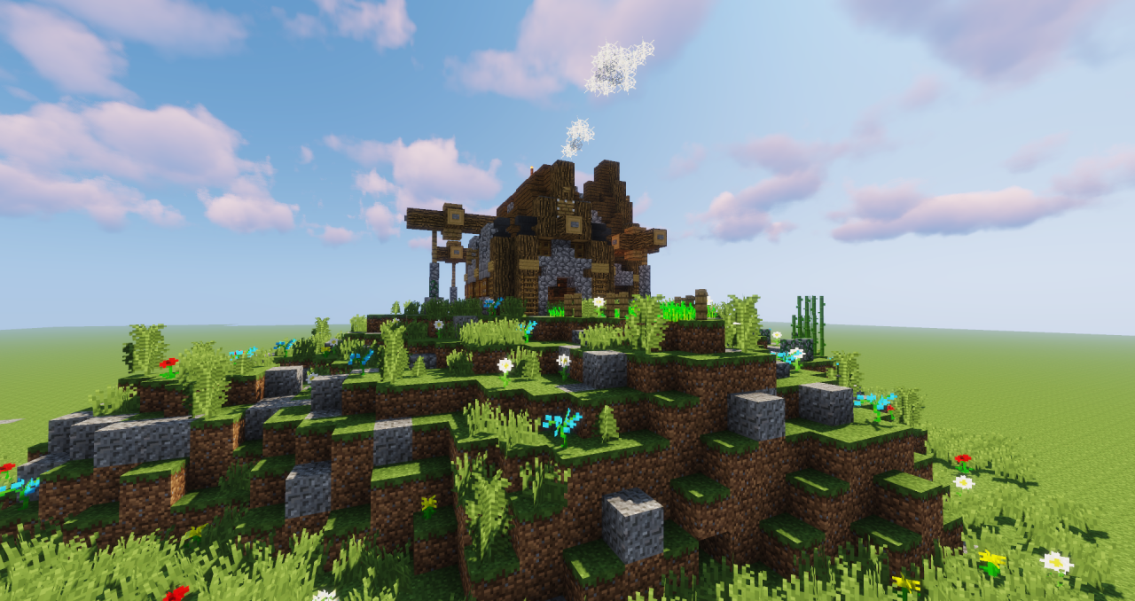 Comfy medieval hill home! Minecraft Map