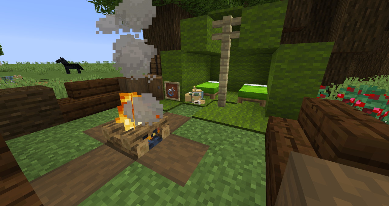 Fox McCloud over red foxes Minecraft Texture Pack