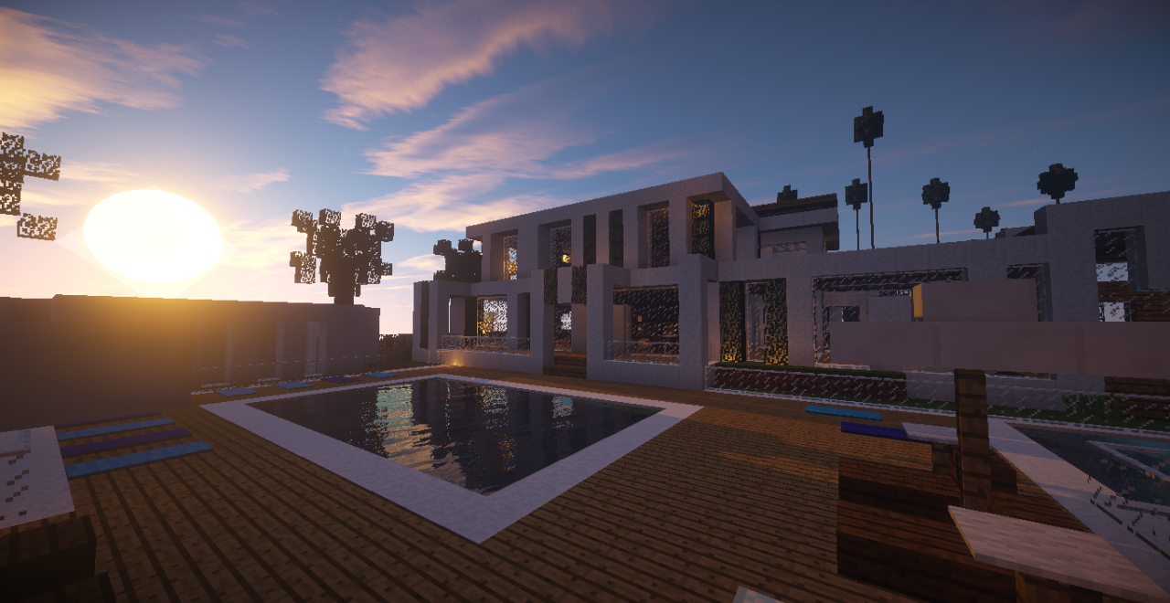 Modern Mansion 4 Minecraft Map
