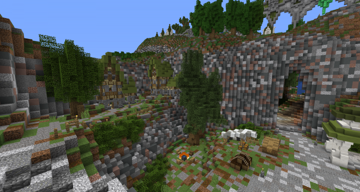 Survival Spawn Minecraft Map