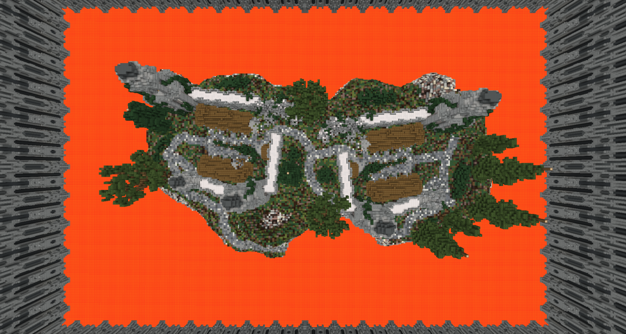 Lava Cove - PvP Arena Minecraft Map