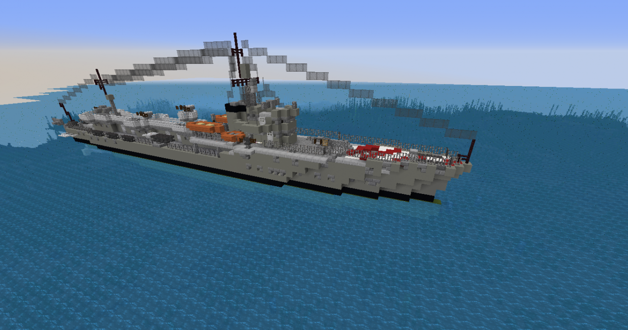 ciclone class torpedo boat Minecraft Map