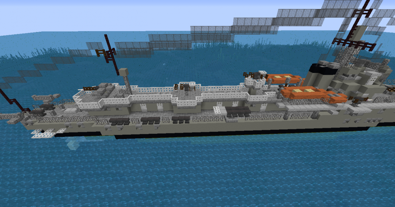 ciclone class torpedo boat Minecraft Map