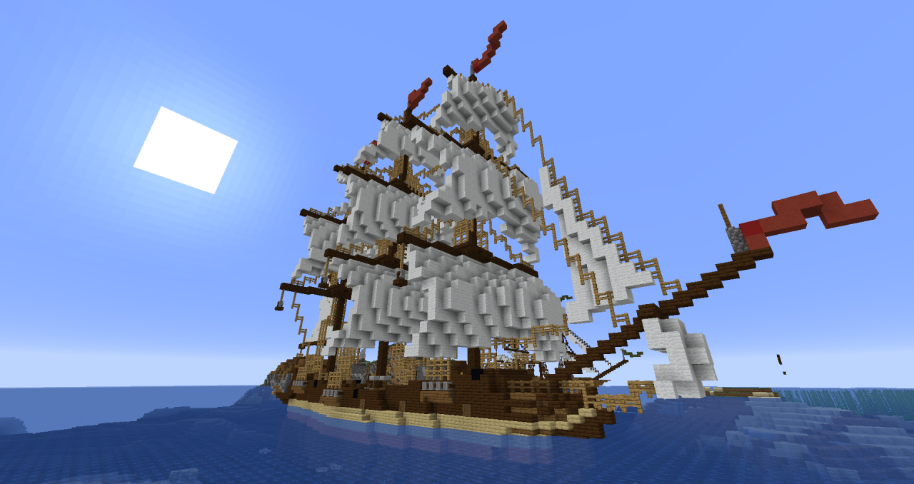 The Vuelie - 18th Century Frigate Minecraft Map