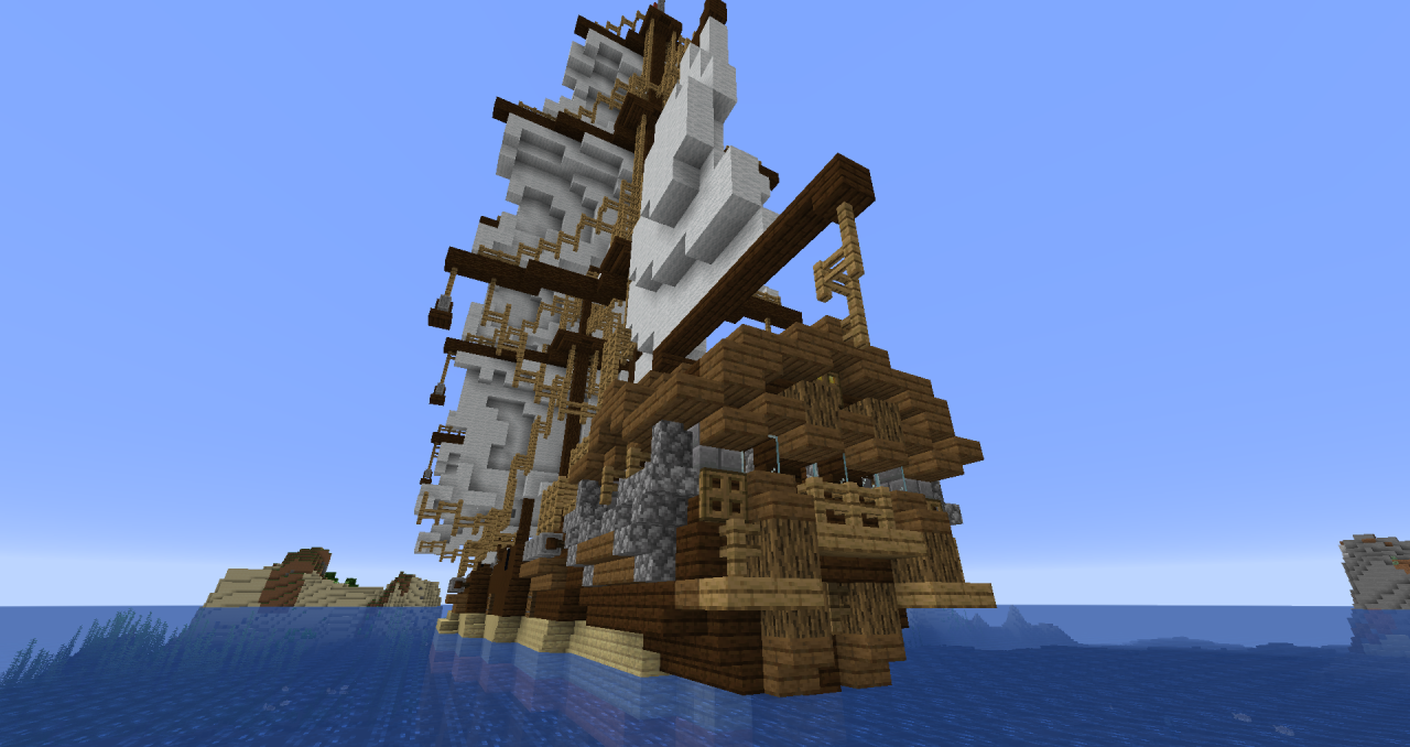 The Vuelie - 18th Century Frigate Minecraft Map