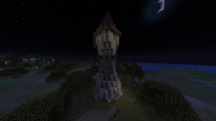 Swamp Tower (Witch/Warlock Tower) Minecraft Map