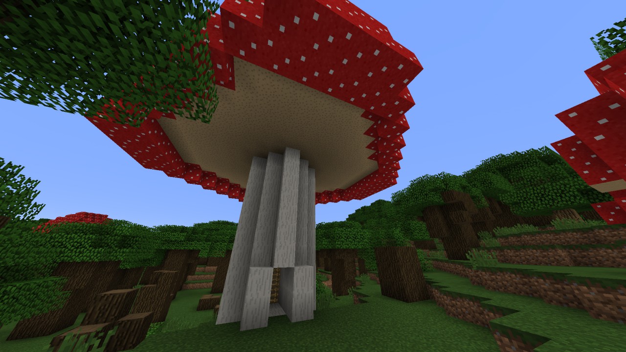 Mushroom House Minecraft Map