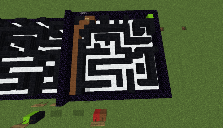Maze Solver Minecraft Map