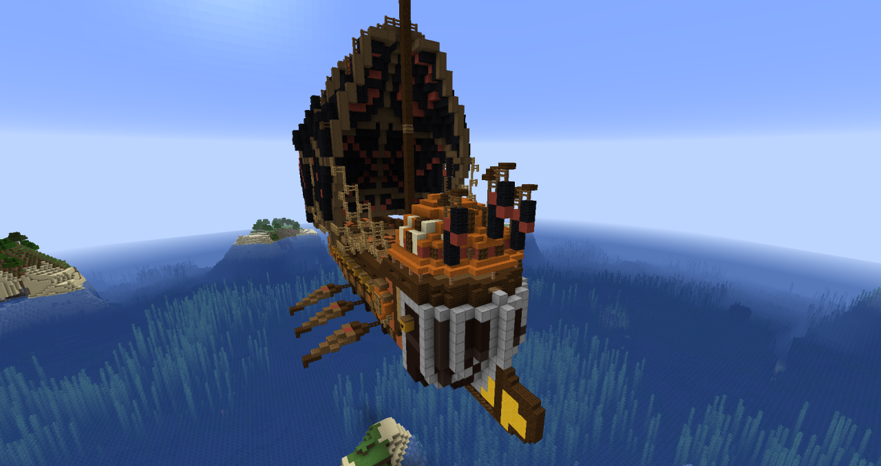 Bison-Class Galleon from Pirate101 Minecraft Map