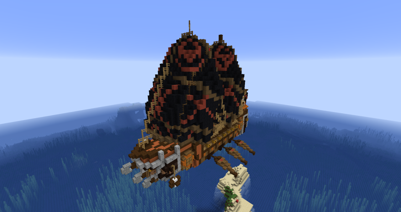 Bison-Class Galleon from Pirate101 Minecraft Map