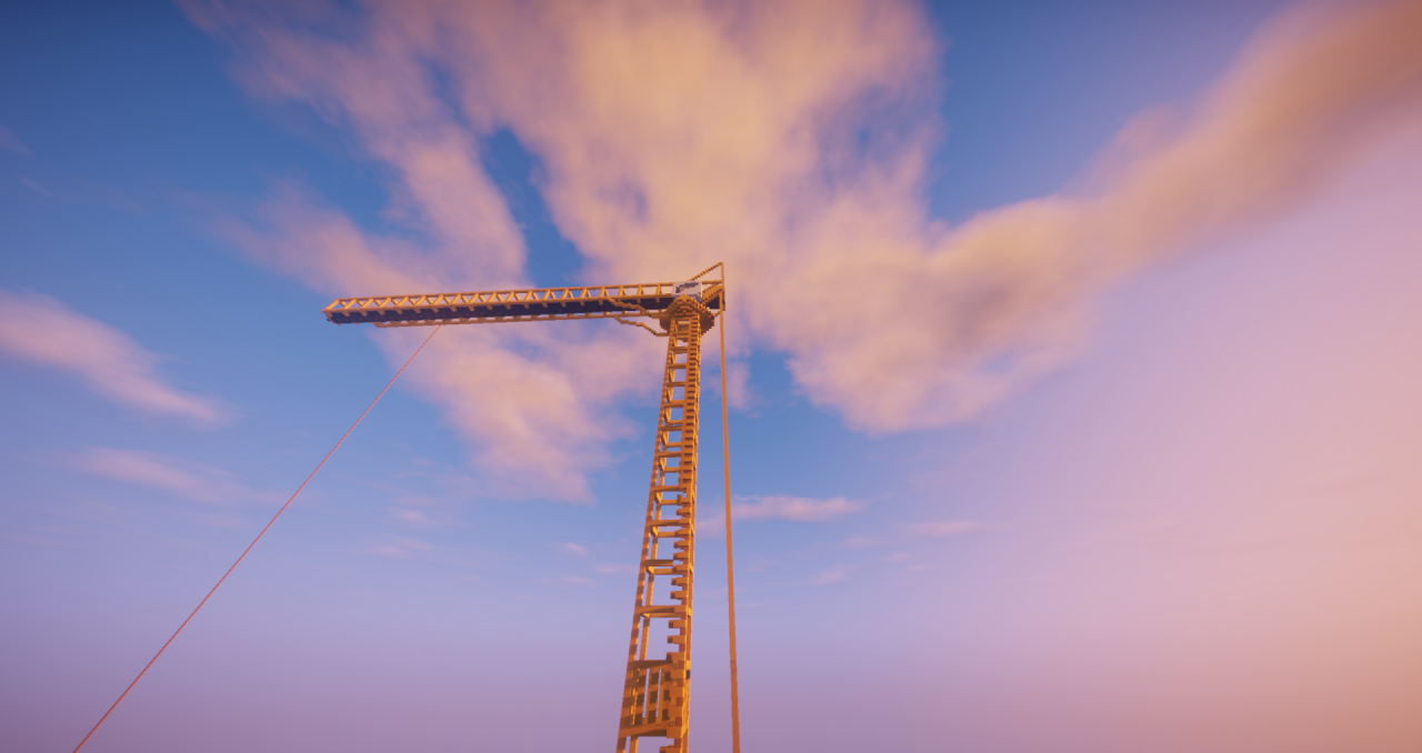 Modern crane Minecraft Map