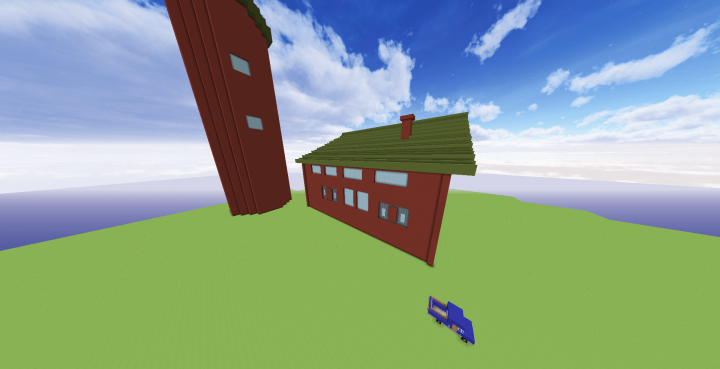 dragon ball saiyan saga barn Minecraft Map