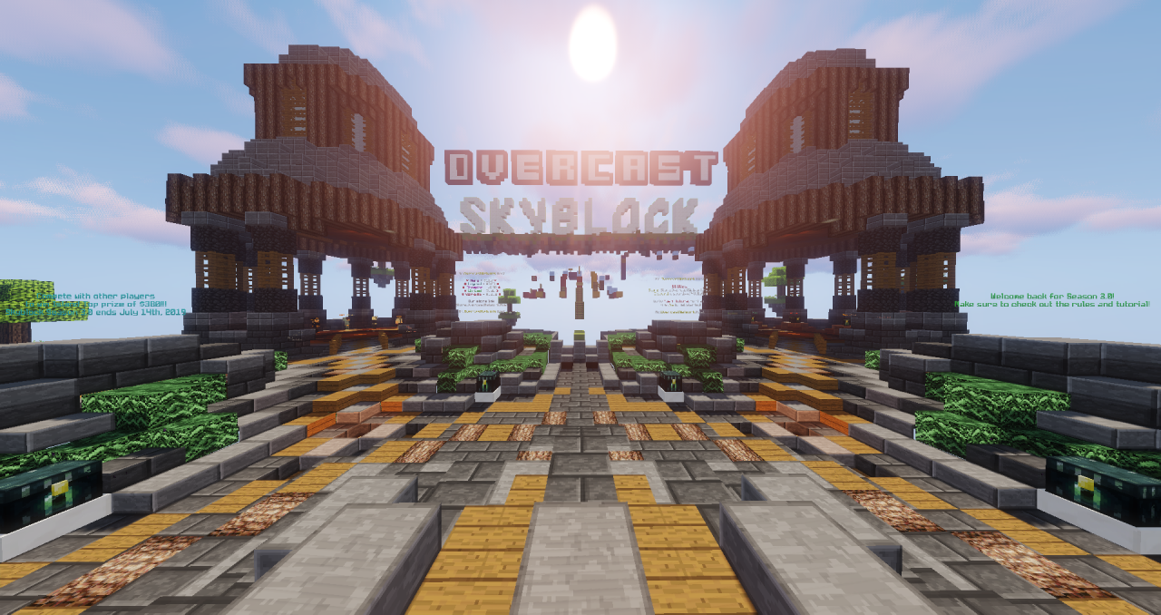 Overcast Network | Skyblock | Creative | Events Minecraft Server