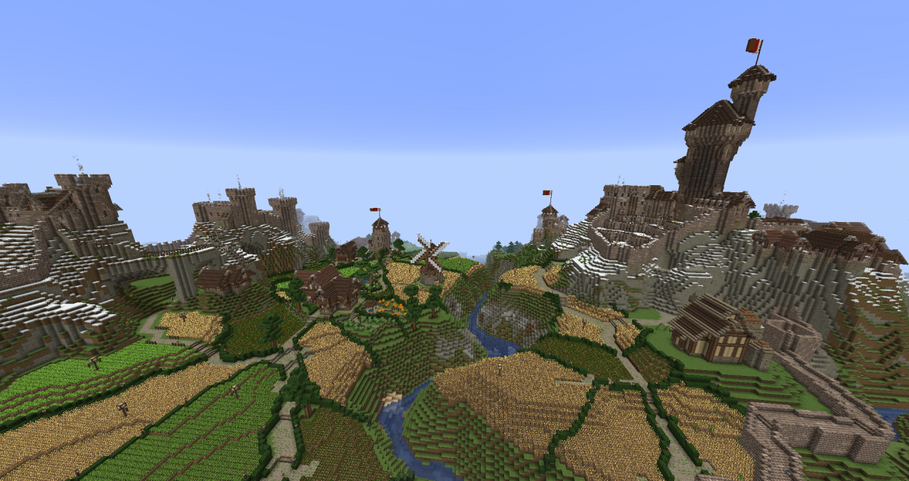 Stone Castle Minecraft Map