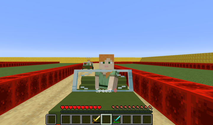 Car Race Minecraft Map