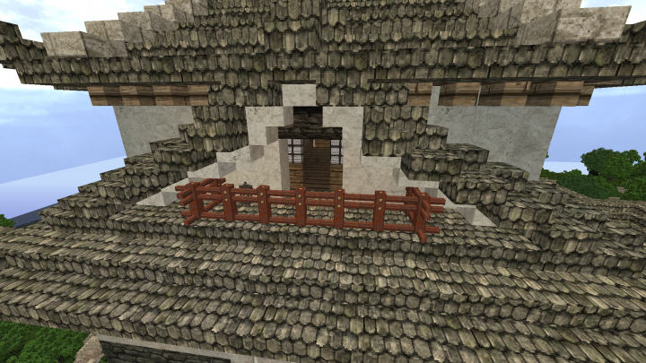 Japanese Guard Tower (Mini Castle) Minecraft Map