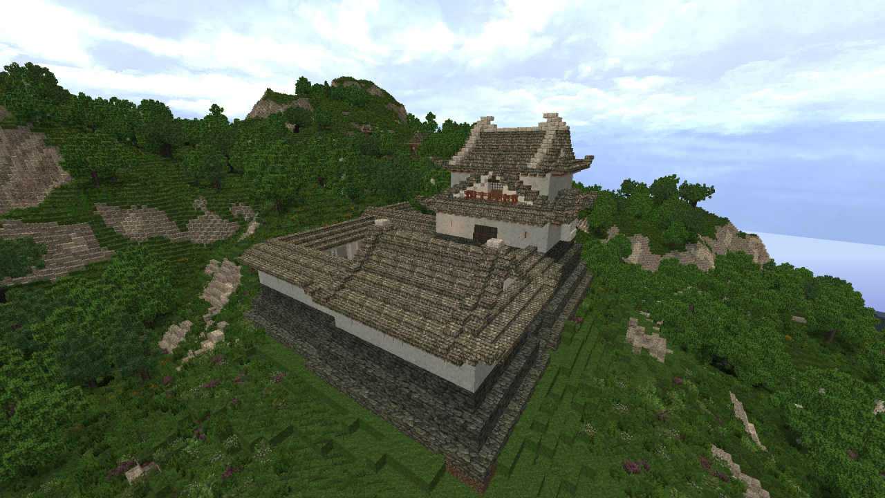 Japanese Guard Tower (Mini Castle) Minecraft Map