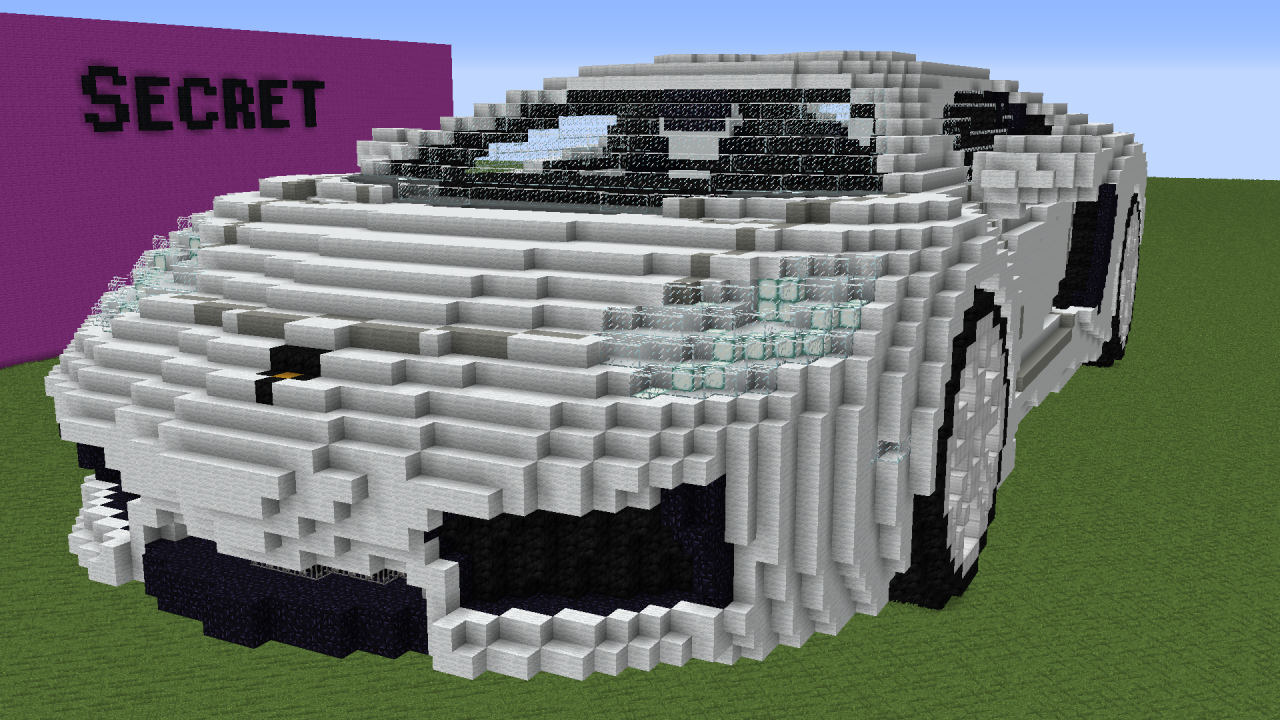 Lamborghini Aventador LP 700-4 Minecraft Map