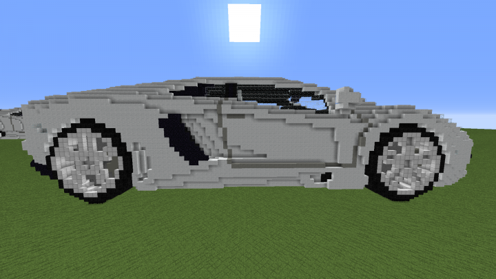 Lamborghini Aventador LP 700-4 Minecraft Map