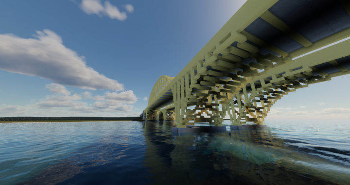 Pinewood Bridge - Centennial City Minecraft Map