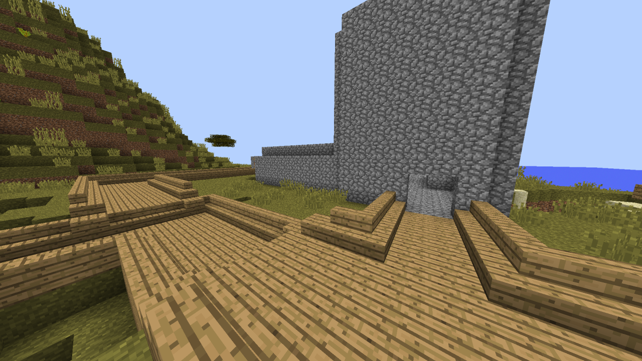 Savanna Town Minecraft Map