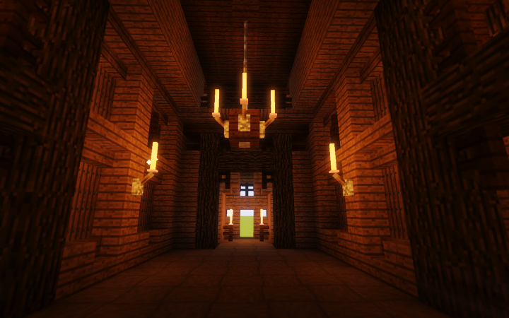 Norwegian Stave Church Minecraft Map