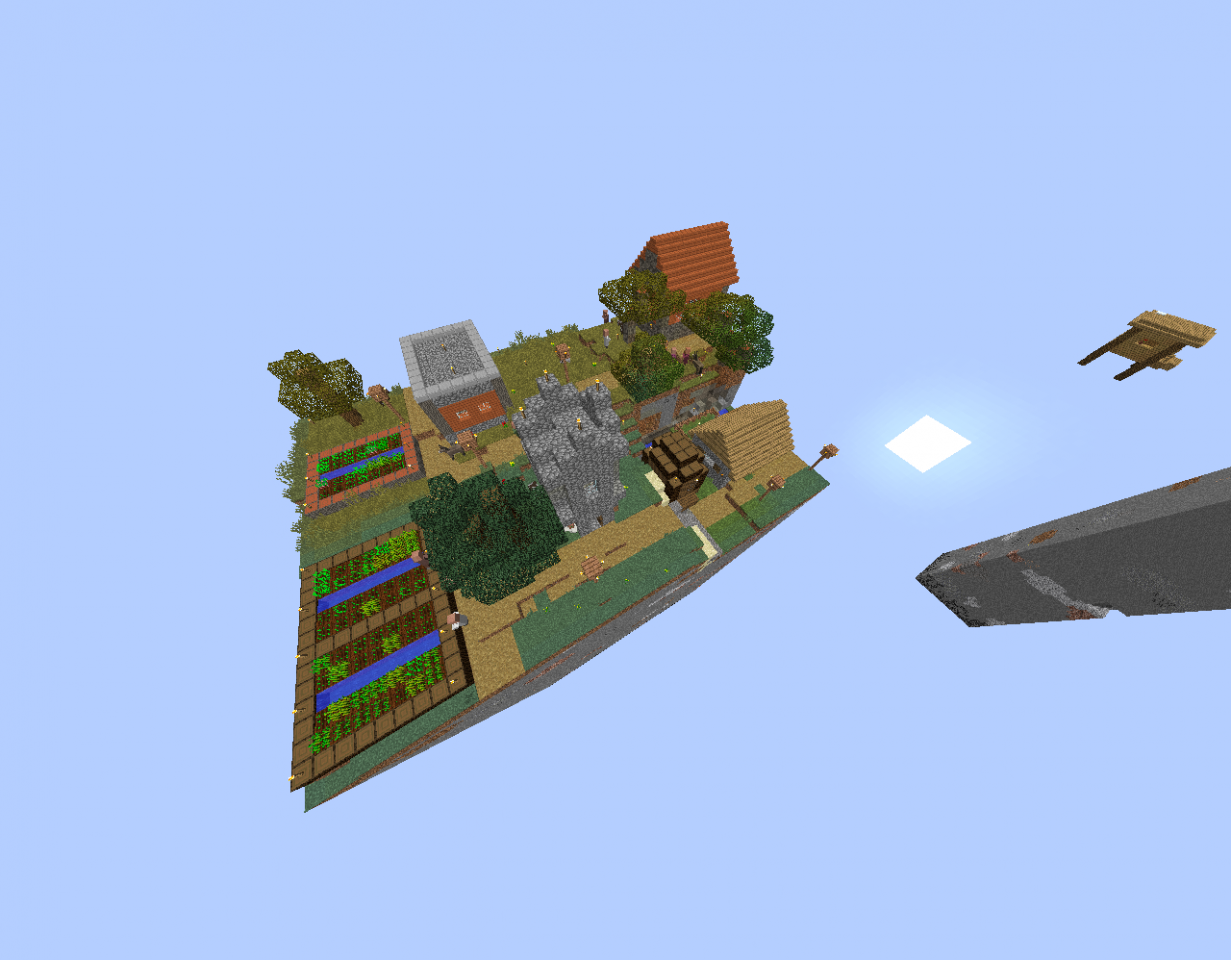 SkyChunks 1.0 for 1.12.2 Minecraft Map