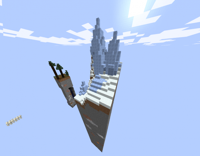 SkyChunks 1.0 for 1.12.2 Minecraft Map