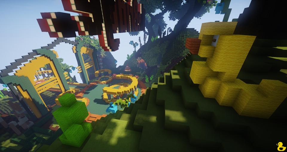 Forest Hub Minecraft Map