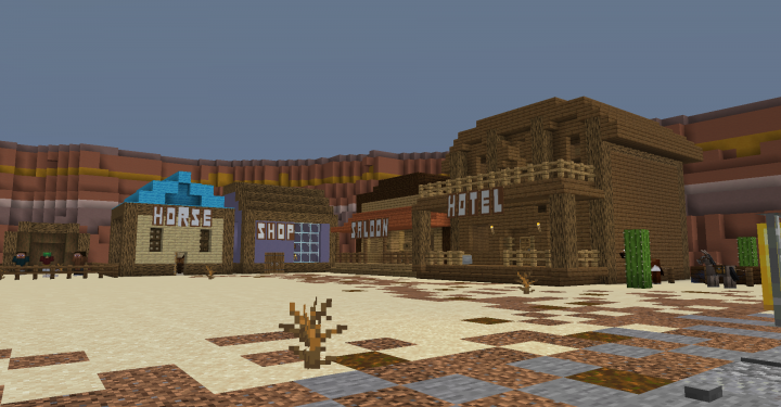 Wild West Minecraft Map