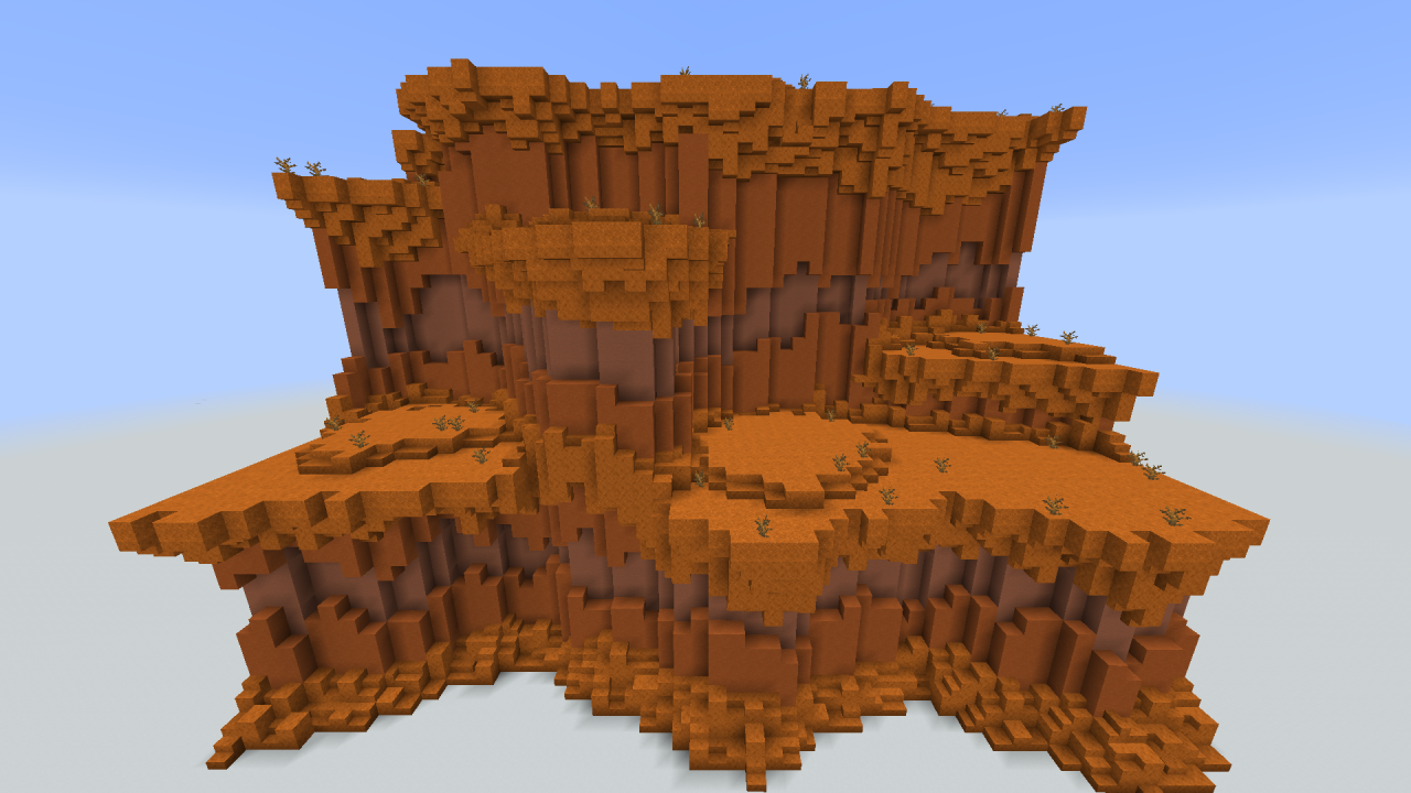 Improved Cliff Biomes 1.14 (A Terraforming exercise) Minecraft Map