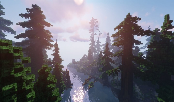 Mountainous Forest Minecraft Map