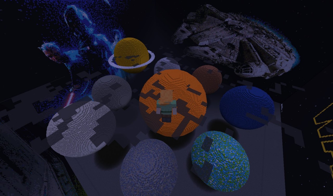 ♦ Starwars ♦ [Skywars map] Minecraft Map