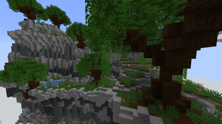 Improved Cliff Biomes 1.14 (A Terraforming exercise) Minecraft Map