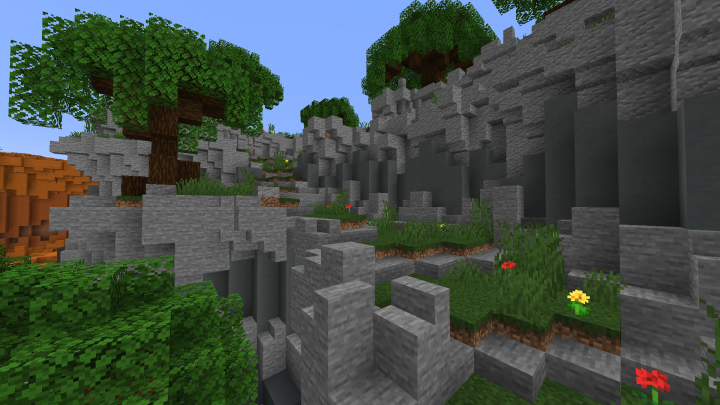 Improved Cliff Biomes 1.14 (A Terraforming exercise) Minecraft Map
