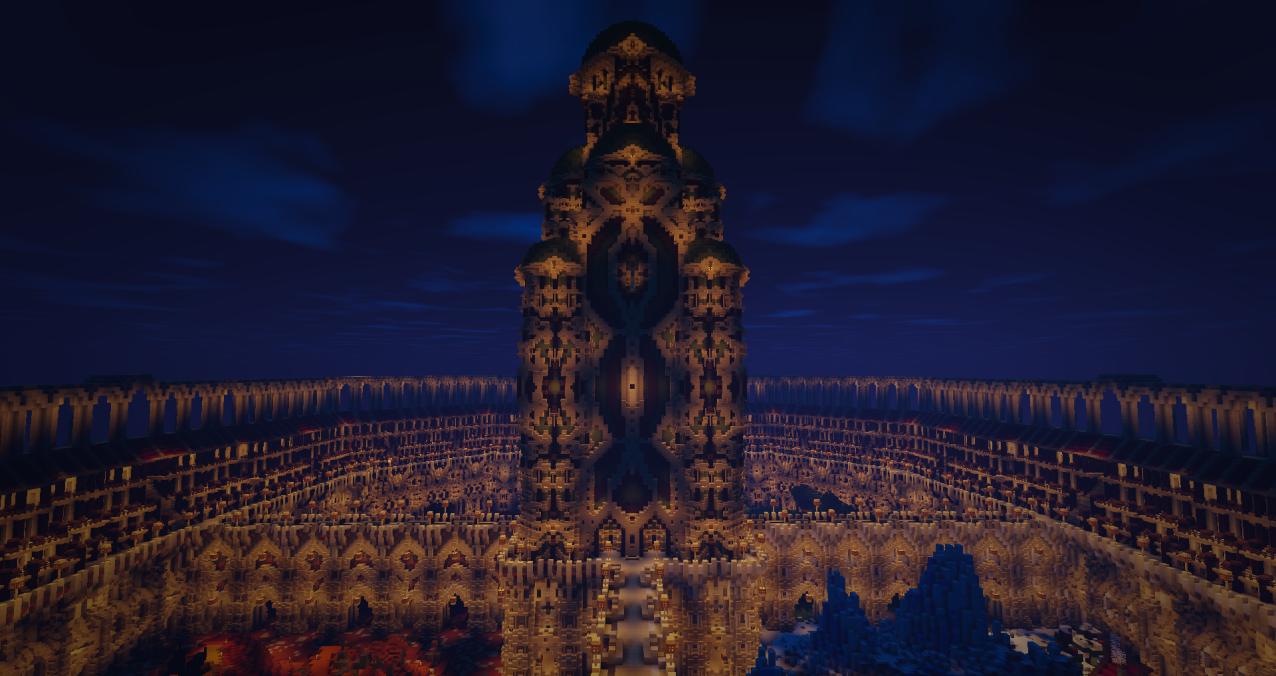 Arènes aux 4 biomes Minecraft Map