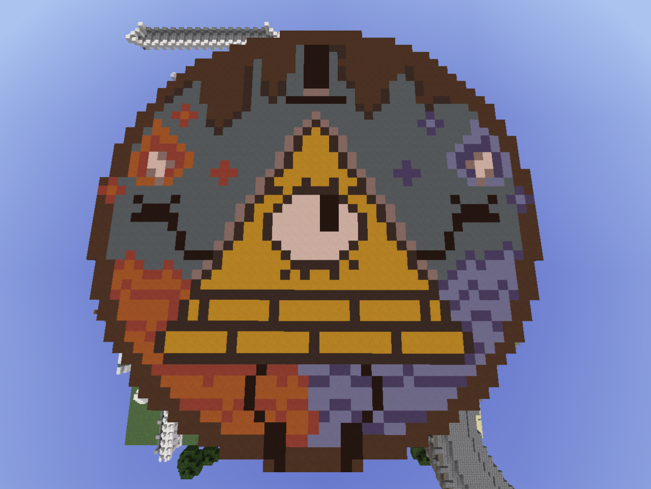 Shape pixel (initial) Minecraft Map