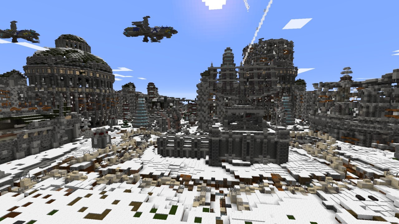 Mimban, age: Clone Wars (Star Wars planet) Minecraft Map