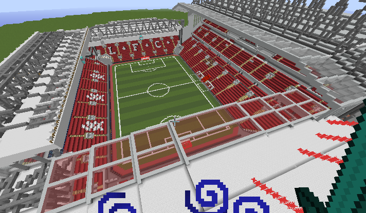 Liverpool expanded version + resource pack Minecraft Map
