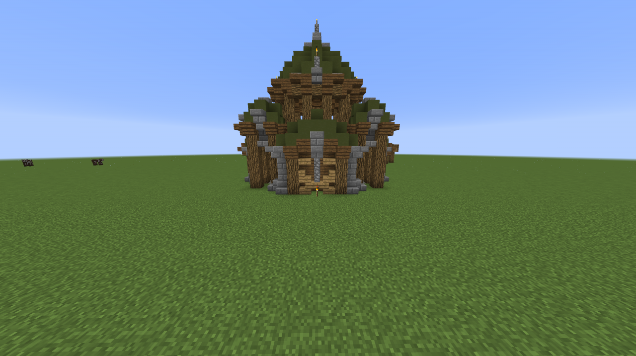 New temple/Palace build (first time building after 4 years) Minecraft Map