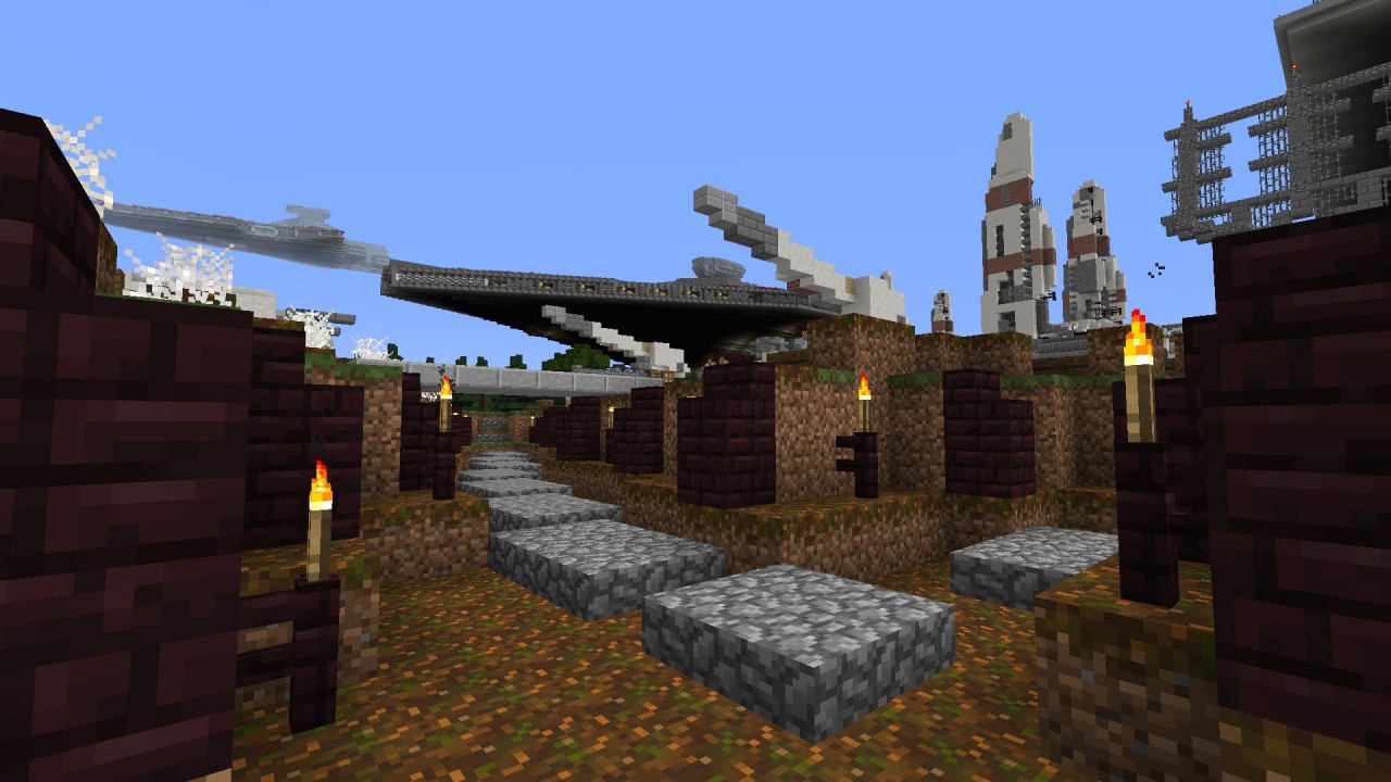 Mimban, age: Clone Wars (Star Wars planet) Minecraft Map